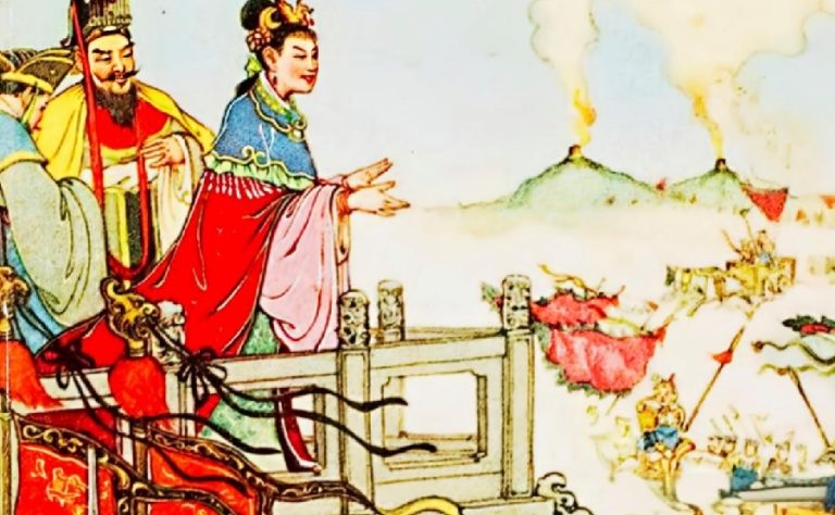 中华文明史战争故事-犬戎攻周（西周亡） | 海山图